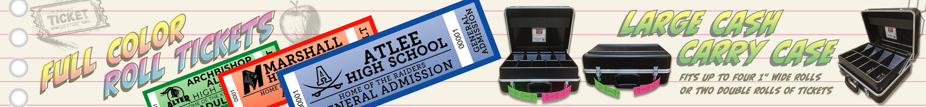 Globe Ticket - Serving The Ticket Industry Since 1868!