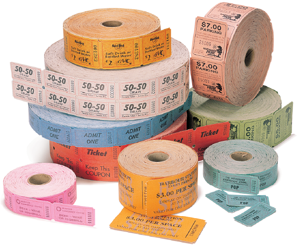 Roll Tickets/Redemption - Globe Ticket